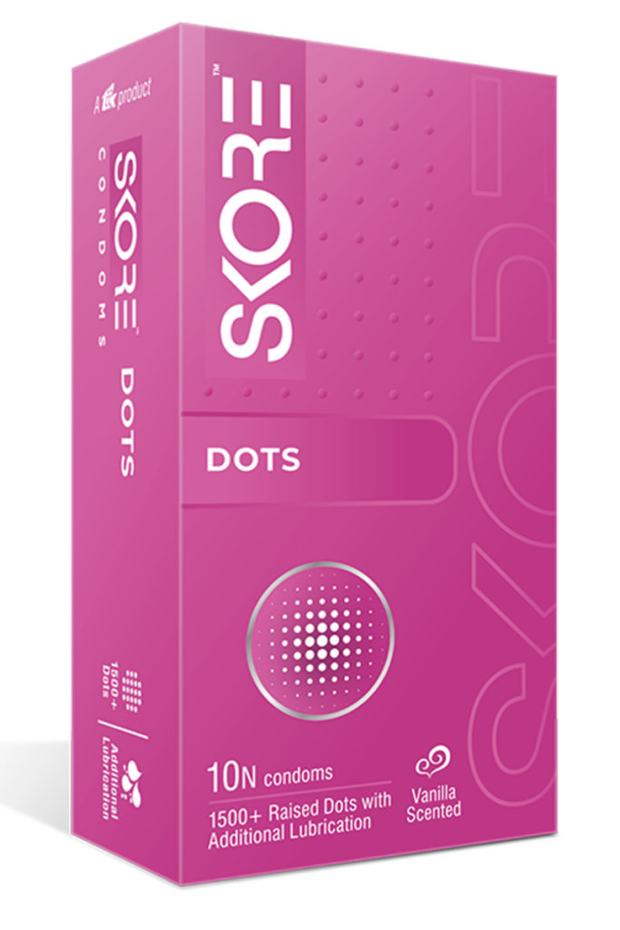 Skore Dotted Condom | QnQ Pharmacy